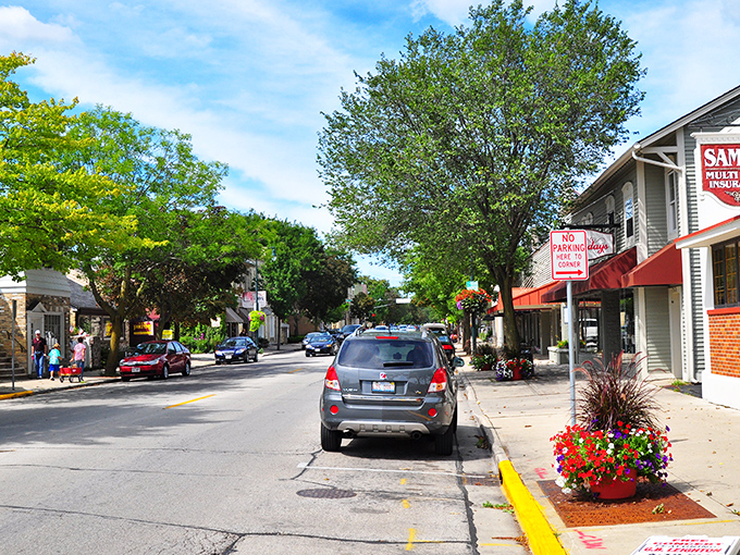 Downtown Cedarburg looks like someone bottled small-town charm and poured it onto Washington Avenue with perfect results.