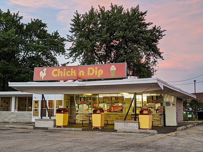 The unassuming exterior of Chick-N-Dip stands as a beacon of hope for fried chicken enthusiasts. This Hampshire institution proves great food doesn't need fancy packaging.