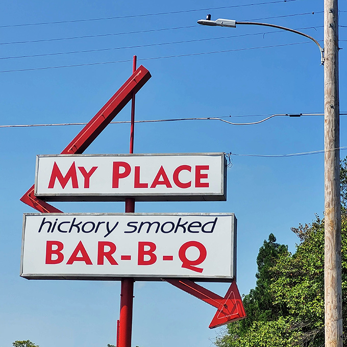 That red arrow isn't just pointing to a restaurant; it's directing you to your next food memory. Follow it faithfully.