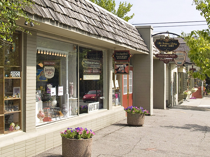 Nashville's charming storefronts invite you to slow down and browse. Those flower pots aren't just decoration&mdash;they're a metaphor for this town's blooming artistic spirit.