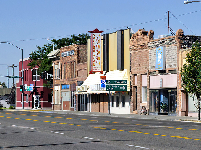 The Oriental Theater anchors downtown like a vintage jewel box waiting to share its stories.