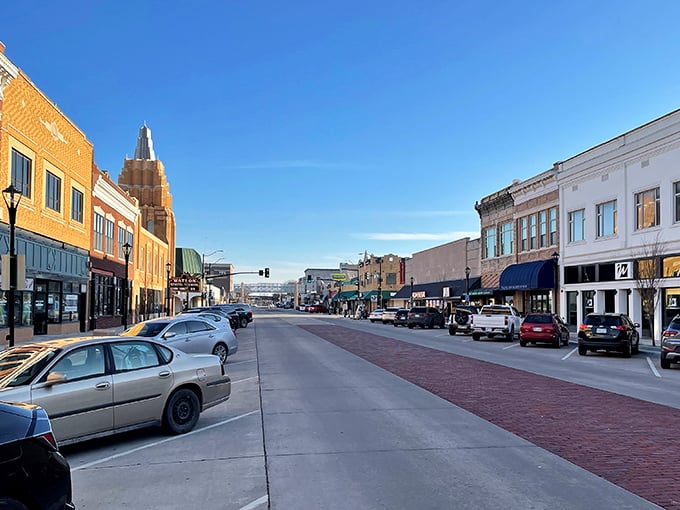 Downtown Salina's wide streets and classic brick buildings offer that rare combination of small-town charm with just enough amenities to keep life interesting.