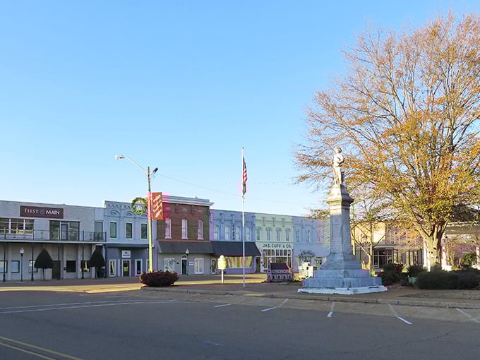 Grenada's downtown square feels like stepping into a Norman Rockwell painting where time slows down and your retirement dollars stretch further.