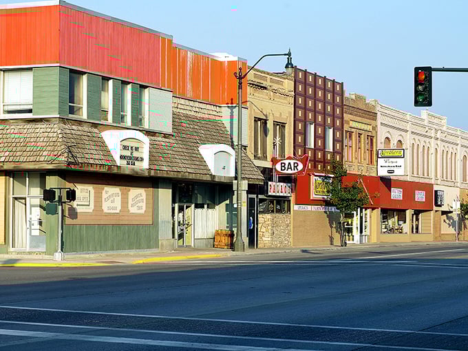 Havre's historic downtown offers a splash of color against the Big Sky backdrop, where local businesses have served generations of residents.