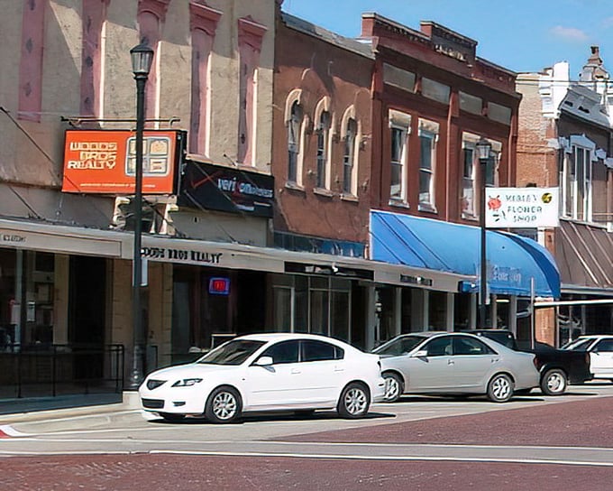 Historic brick storefronts line Seward's downtown, where time seems to move at a pace that reminds you life doesn't need a fast-forward button.