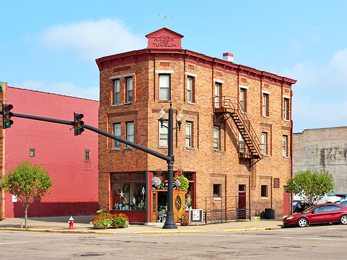 That corner building wears its history like a favorite cardigan &ndash; comfortable, timeless, and utterly charming.