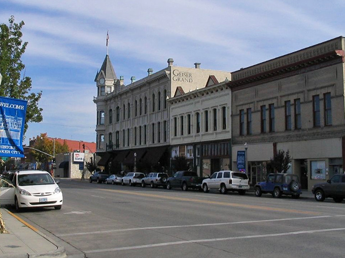 Downtown Baker City looks like a movie set, but unlike Hollywood facades, these historic buildings house real businesses where locals actually remember your name.