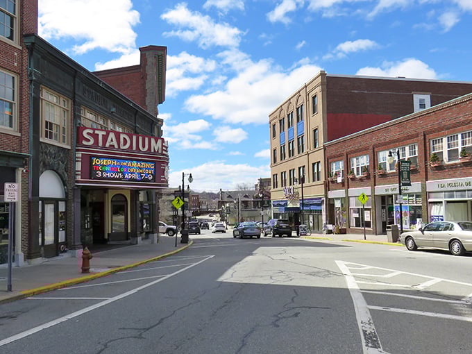 Downtown Woonsocket's Stadium Theatre stands as a time capsule of entertainment history, where today's shows play in yesterday's splendor.