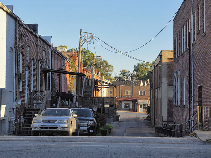 Clinton's backstreets hold stories in every brick, quiet pathways where history whispers instead of shouts.