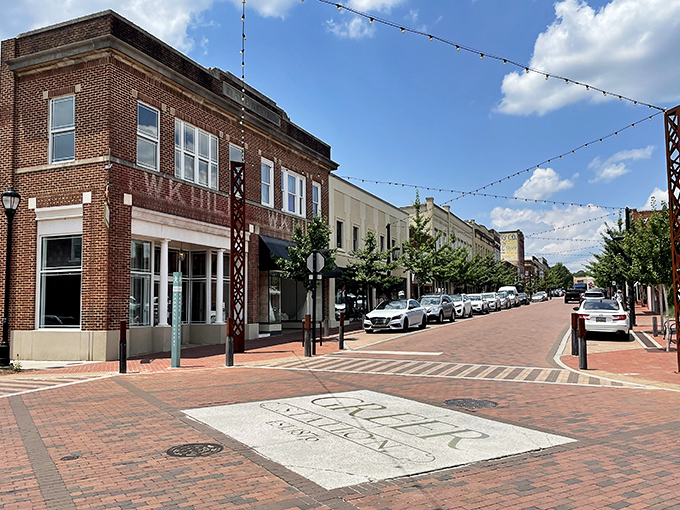 Downtown Greer's historic brick buildings aren't just pretty &ndash; they're living history with modern purpose. Southern charm meets practical livability.