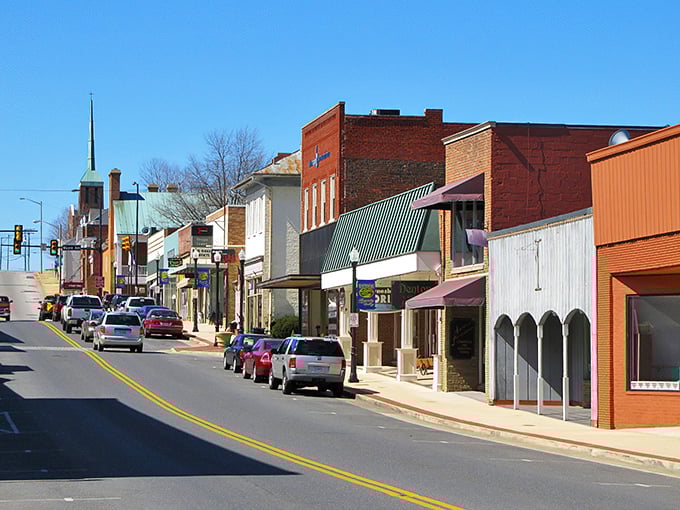 Those Blue Ridge Mountains know how to make an entrance &ndash; like nature's own welcome mat rolled out just for you.