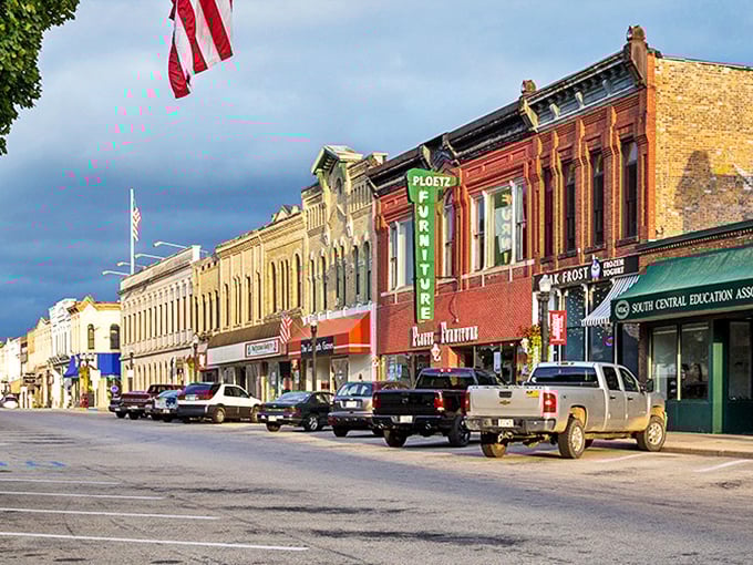 Baraboo's historic downtown looks like it was plucked from a Norman Rockwell painting, with colorful storefronts standing shoulder to shoulder under Wisconsin's big sky.