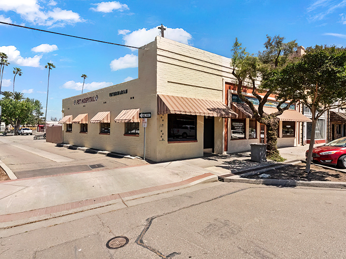 Downtown Patterson's historic buildings stand as sentinels of small-town charm, where awnings provide shade and conversations flow as freely as coffee.