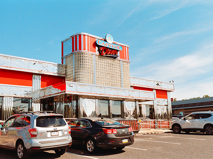 Classic Americana at its finest&mdash;where the red and silver exterior isn't just eye-catching, it's practically a Pennsylvania landmark for hungry travelers.