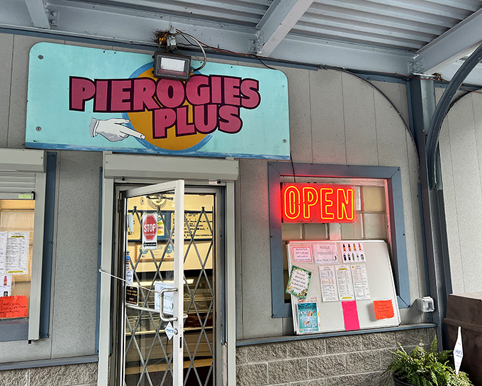 Former gas station, current carb station. This humble exterior houses some of Pennsylvania's most authentic Polish cuisine.