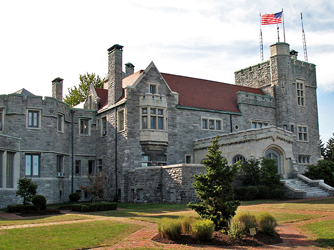 If Game of Thrones had an Ohio spinoff, this would be Winterfell. The imposing stone facade commands respect even on the sunniest day.