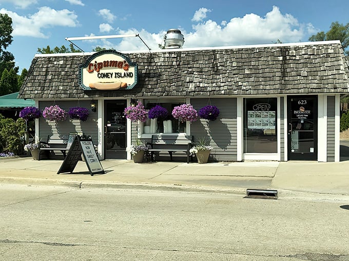 The stone exterior and classic hot dog sign welcome you like an old friend. More than just a restaurant, Lipuma&rsquo;s is a beloved Rochester landmark serving comfort with every bite.