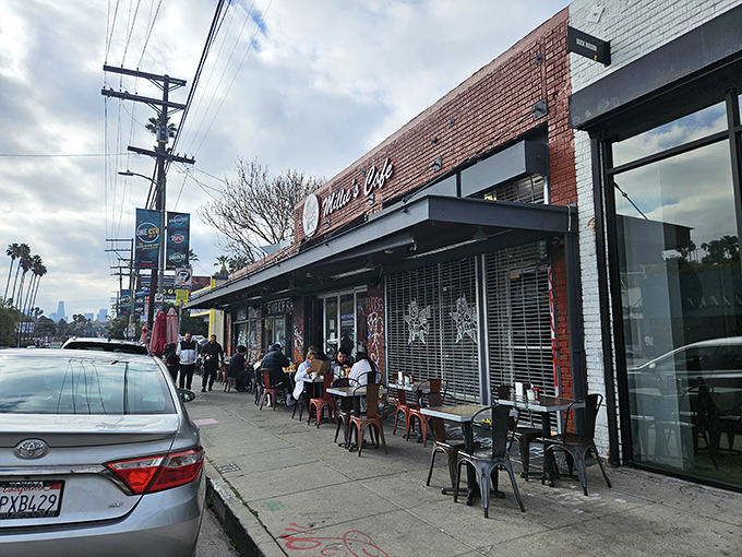 The unassuming brick facade of Millie's Cafe hides culinary treasures within, like a delicious secret Silver Lake has been keeping from the rest of Los Angeles.