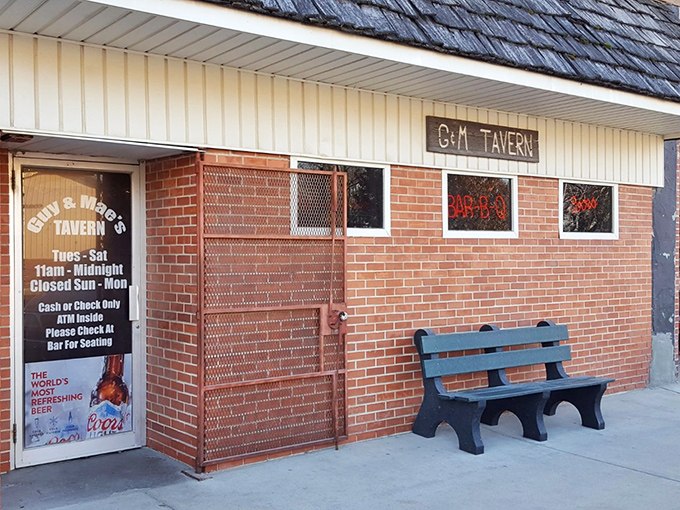 The unassuming brick exterior of Guy & Mae's Tavern doesn't scream "BBQ legend," but that's part of its small-town Kansas charm. The best treasures are rarely advertised with neon signs.