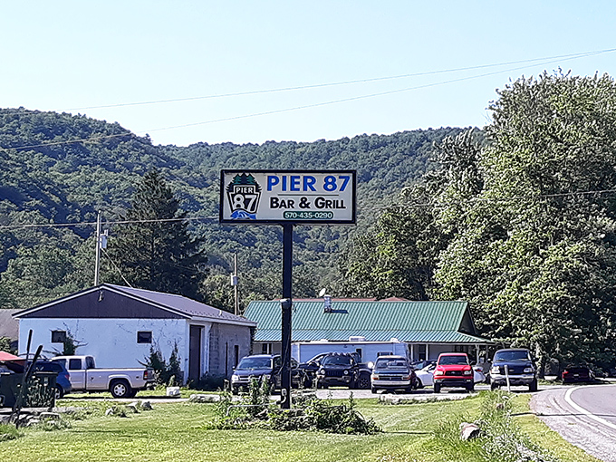 The unassuming exterior of Pier 87 is proof that culinary gems often wear humble disguises. This Pennsylvania waterside favorite is ready to reel you in!