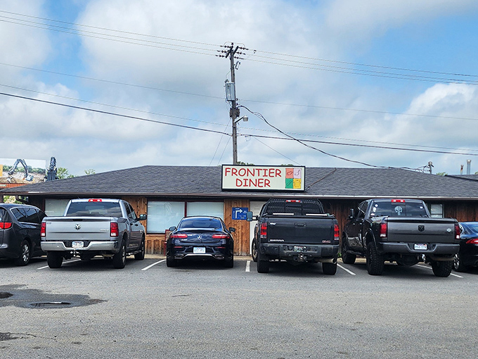 The full parking lot tells you everything you need to know. When locals' trucks outnumber tourists' rentals, you've found the real deal.