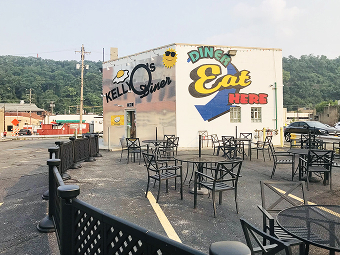 Outdoor seating transforms parking lot dining into an al fresco experience worthy of your Sunday best (or sweatpants).