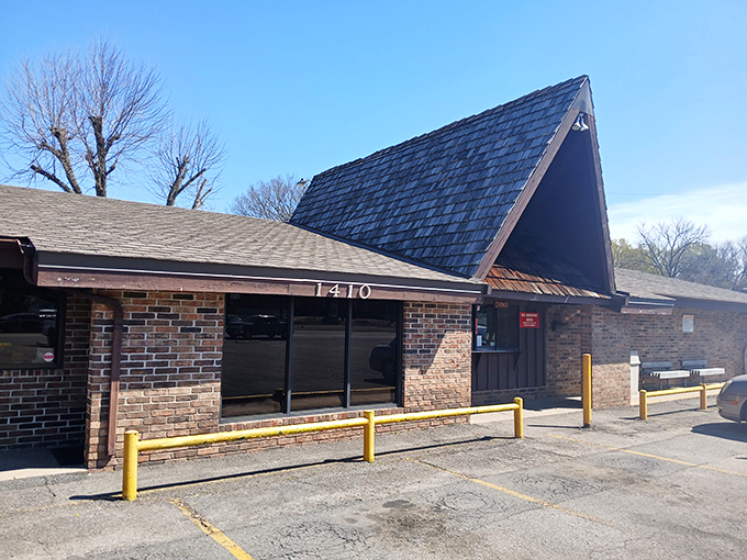 The unassuming A-frame exterior of Feltner's might not scream "culinary destination," but locals know this humble brick building houses burger perfection.