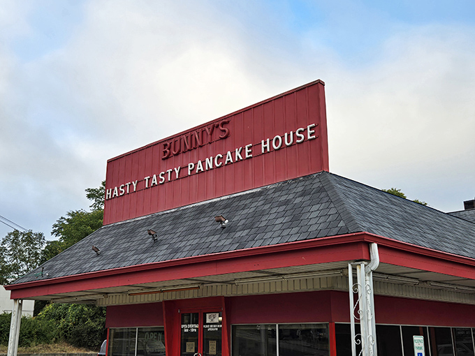 That iconic red sign has likely guided hungry Daytonians through decades of breakfast cravings. Some landmarks don't need to change to remain perfect.