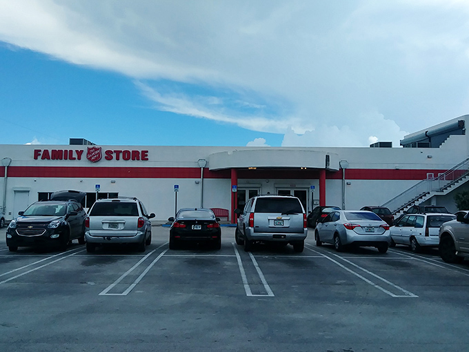 The unassuming exterior promises treasures within &ndash; like finding Narnia through a warehouse door instead of a wardrobe.