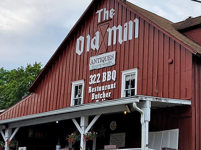 That rustic red barn exterior isn't fooling anyone &ndash; inside lies a treasure trove that would make Indiana Jones jealous.