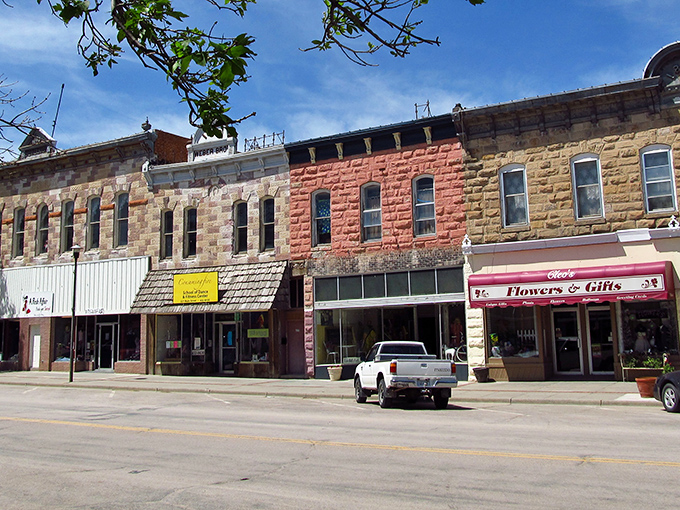 Chadron's historic downtown showcases colorful sandstone buildings that tell stories of frontier days. Small-town charm with big personality.