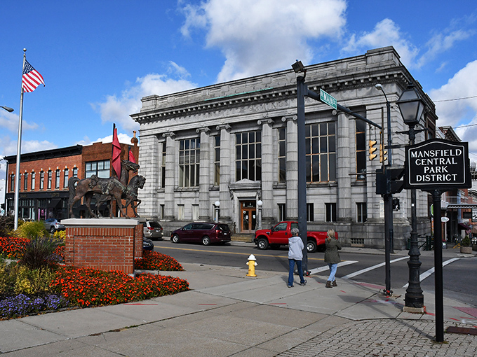 Downtown Mansfield proves that architectural dignity and small-town charm haven't completely abandoned America yet.
