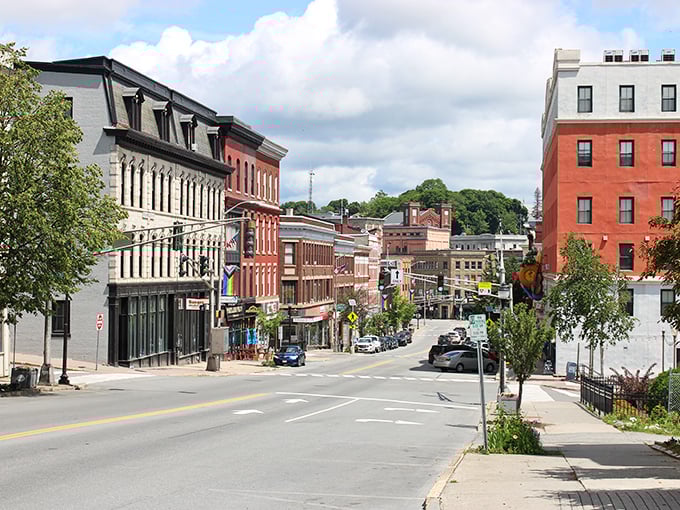 Bangor's streets invite leisurely exploration, where century-old architecture frames modern life in quintessential New England style.