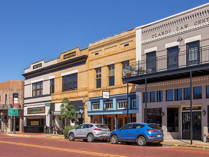 Downtown Nacogdoches doesn't just preserve history&mdash;it lives it. These storefronts have stories to tell, and they're not whispering.