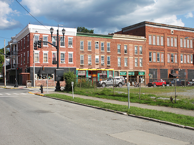 Those red brick beauties lining downtown Elkins aren't trying to impress anyone &ndash; they just naturally do.