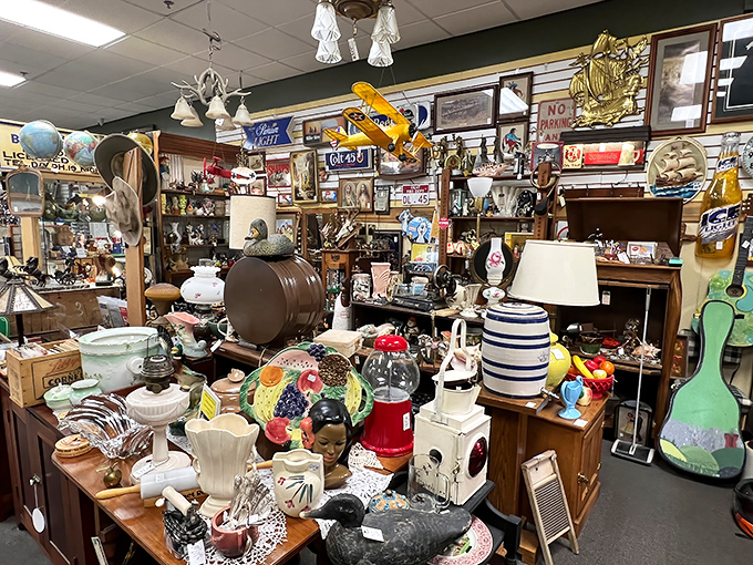 Not pictured: The thrill of finding something you didn't know you needed until this very moment—the true magic of Plain & Fancy.