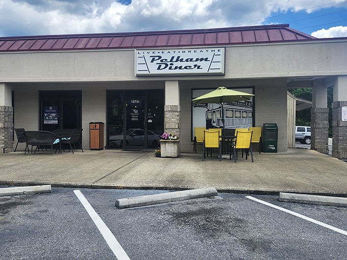 The unassuming storefront of Pelham Diner might not stop traffic, but locals know this modest exterior hides breakfast treasures worth a special trip.