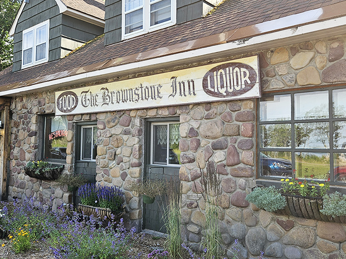 Stone meets story at The Brownstone Inn, where the rustic exterior and vibrant lavender welcome you like an old friend who happens to be an excellent cook.