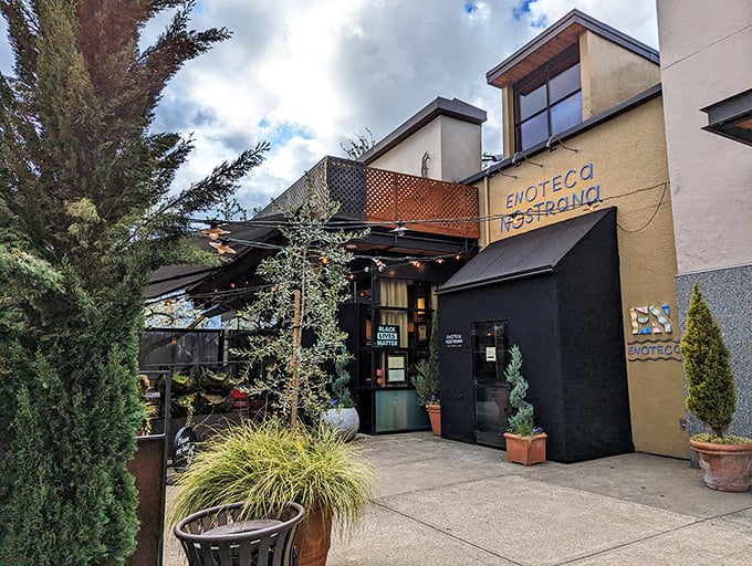 The Mediterranean dream comes to Portland&mdash;cypress trees and terracotta planters transport you to Italy before you even step inside Nostrana's inviting entrance.