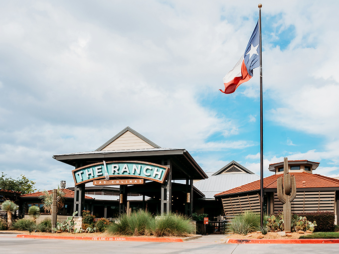 That Texas flag isn't just for show&mdash;it's a promise of authentic Lone Star hospitality waiting inside.