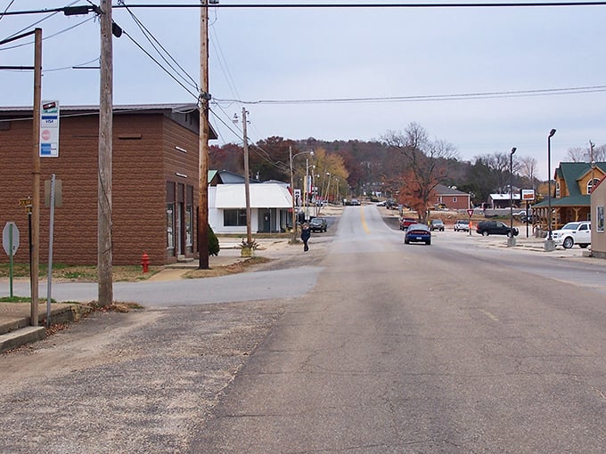 Main Street stretches before you like a welcome mat, inviting exploration of storefronts where locals actually know your name after just one visit.