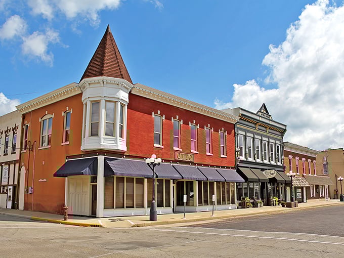 That iconic turret isn't just architectural showing off&mdash;it's a Victorian exclamation point on Arcola's charming downtown skyline.