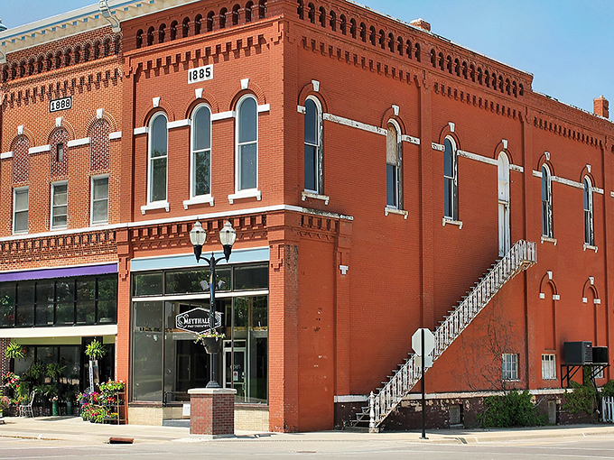 This vibrant red brick masterpiece isn't just a building&mdash;it's a time machine with stairs. Jefferson's downtown preserves history while creating new memories daily.