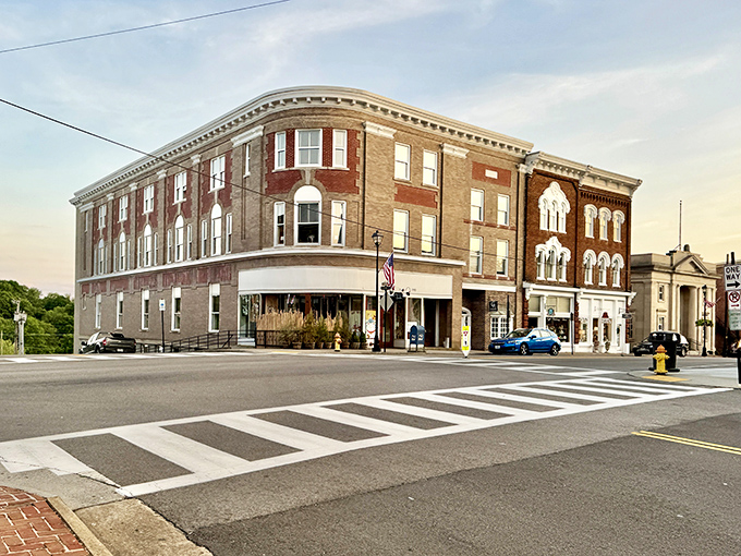 Historic brick buildings stand sentinel on Abingdon's Main Street, where time seems to move at the civilized pace of a Southern drawl. 