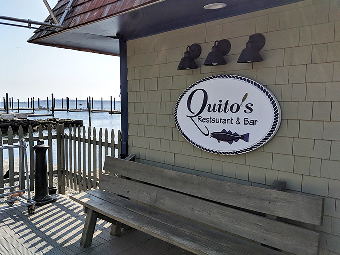 That oval sign with the fish logo tells you everything you need to know&mdash;this place means serious seafood business.