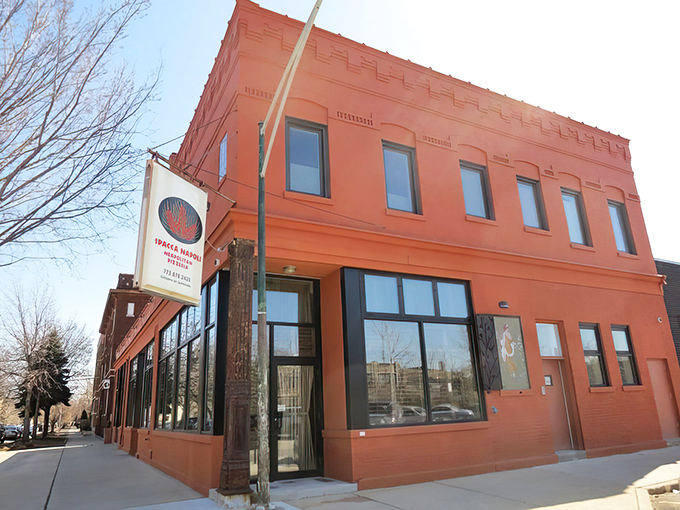 Experience the warm ambiance of Spacca Napoli Pizzeria, your neighborhood spot in Chicago!