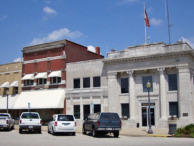 Historic buildings stand proudly along Jasper's streets, where small-town charm meets architectural character that whispers stories from another era.