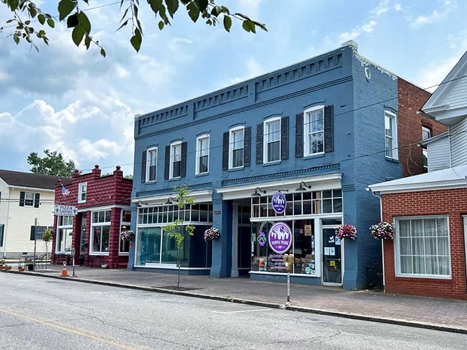 Downtown Denton's Market Street offers that perfect small-town tableau where the Public House beckons with cold drinks and warm conversation.