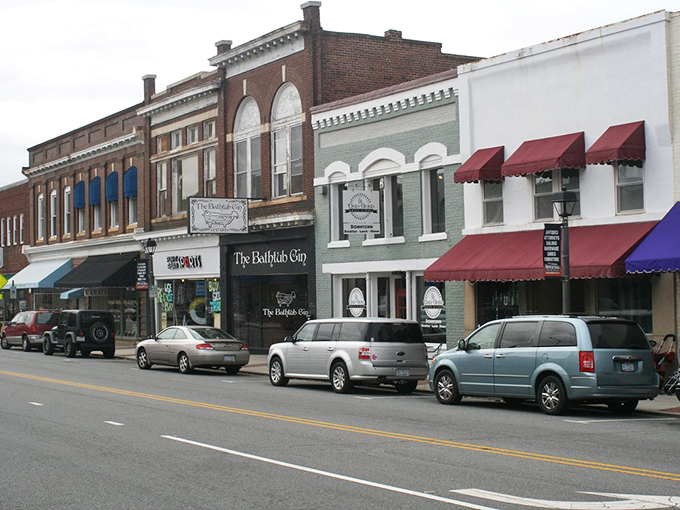 Downtown Mooresville's historic storefronts look like they were plucked from a Hallmark movie set, but with actual character instead of cookie-cutter charm.