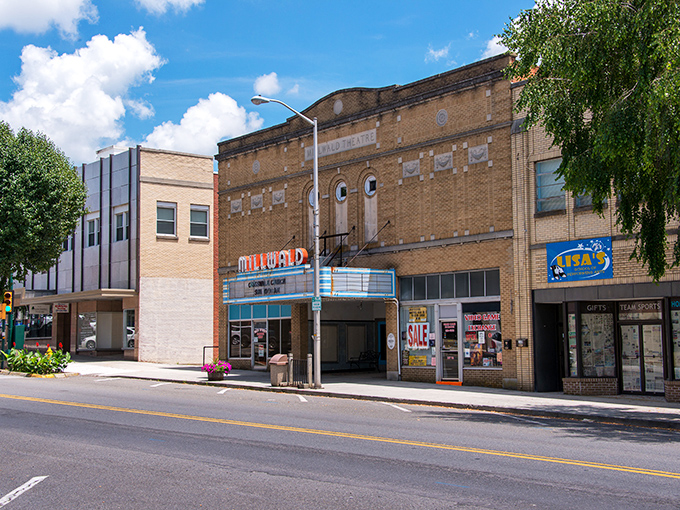 The historic Millwald Theatre stands as Wytheville's cultural heartbeat, where small-town charm meets big-screen entertainment without big-city prices.